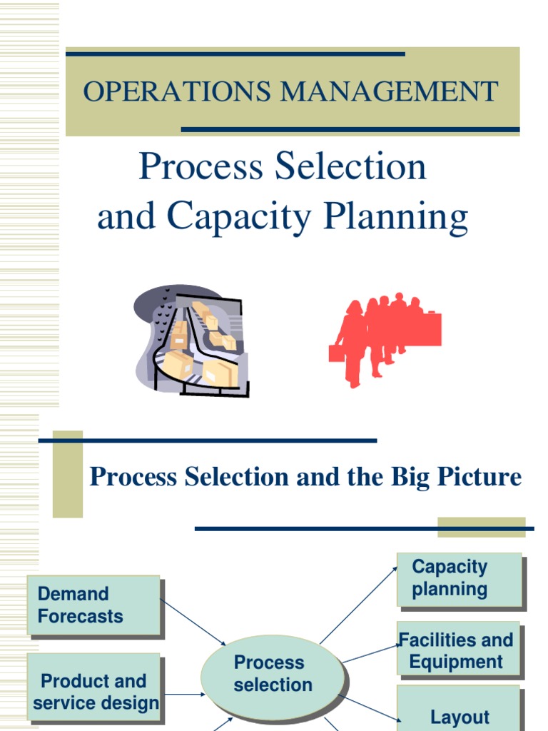 Process Selection And Capacity Planning Download Free Pdf Net