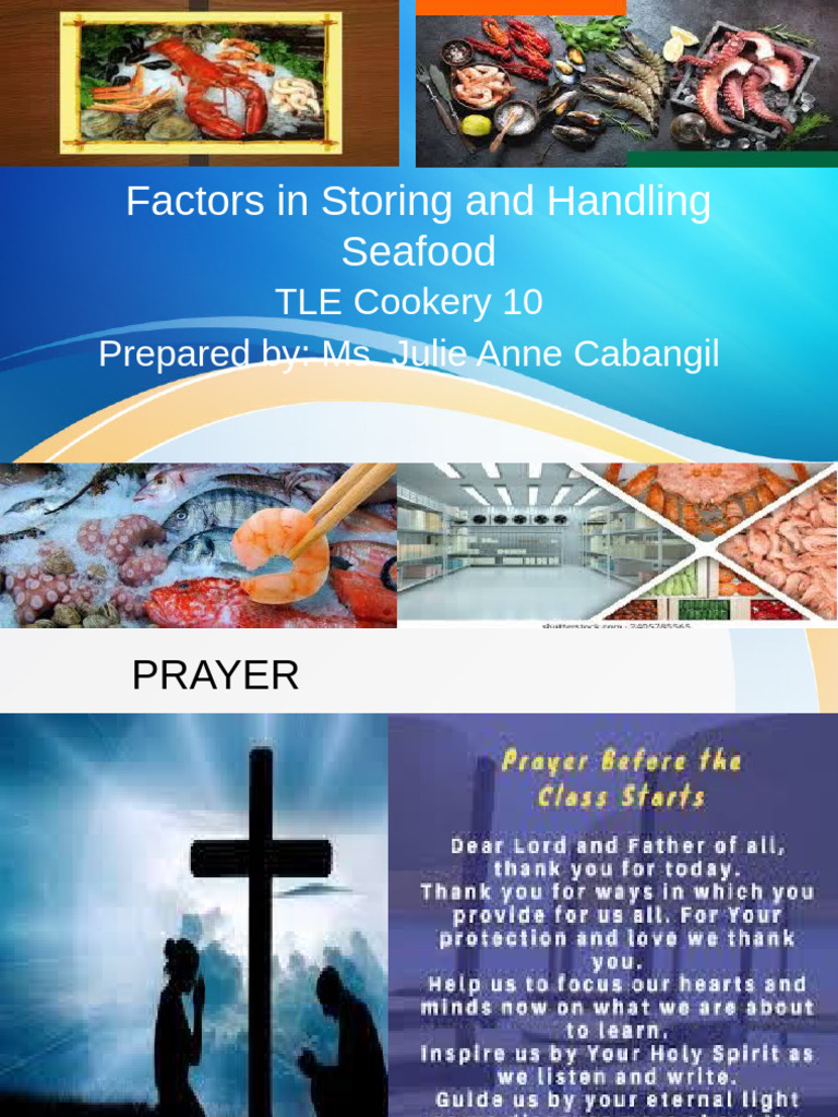 CN#22-Factors in Storing and Handling Seafood | PDF | Hygiene | Seafood