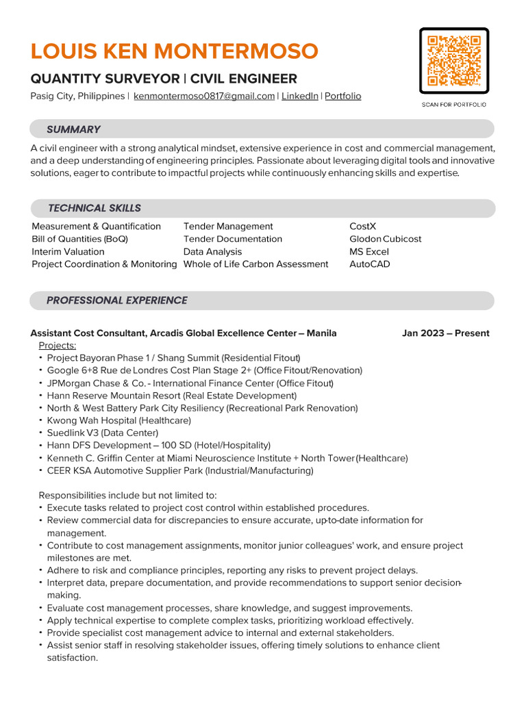 Louis Ken Montermoso - Resume | PDF