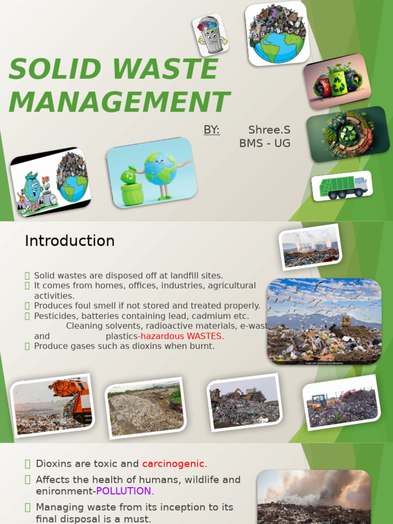 Soild Waste Management 2.0 | PDF | Waste | Electronic Waste