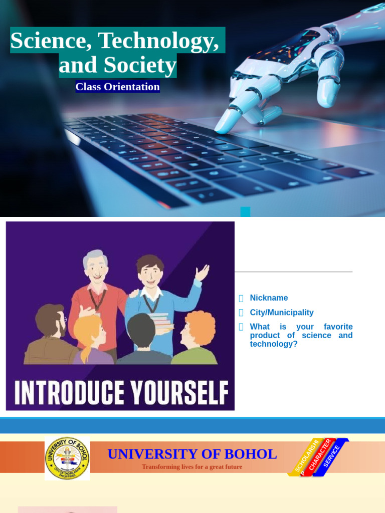 Chapter 1 - Introduction To Science Technology and Society | PDF ...