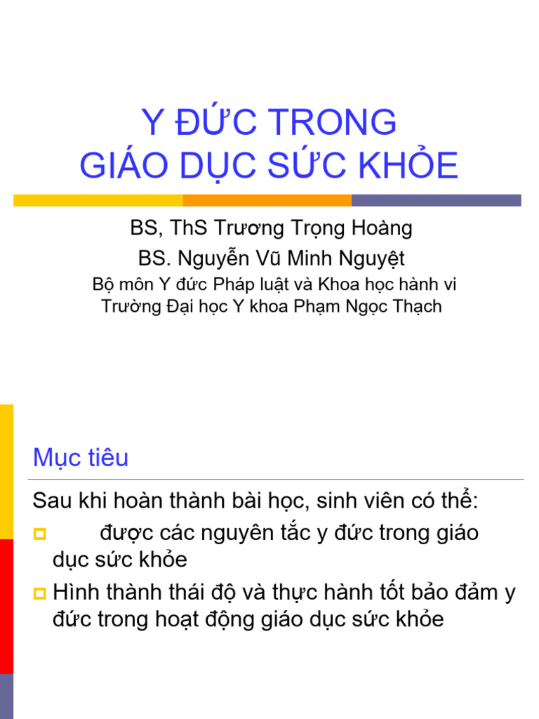 Y Duc Trong GDSK (Y5 24-25) | PDF