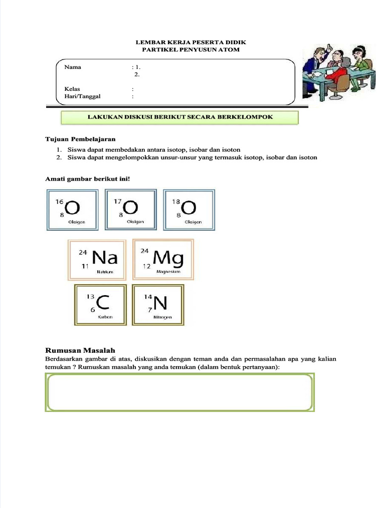 LKPD Isoton Isobar Isotop | PDF
