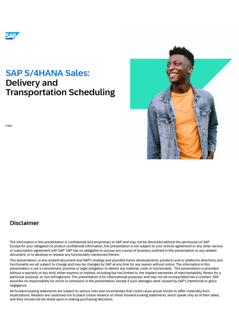 Delivery and Transportation Scheduling LS 00004274 02 | PDF ...