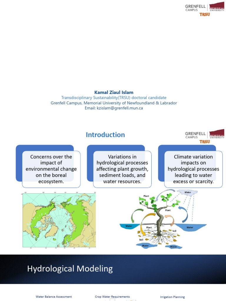 SWAT Model Evaluation in Boreal Watershed | PDF | Drainage Basin ...