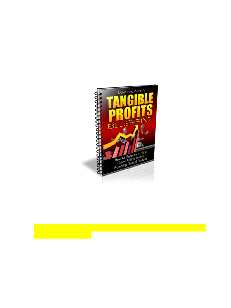 Tangible Profits OF Physical Products! | PDF | Word Press | Affiliate ...