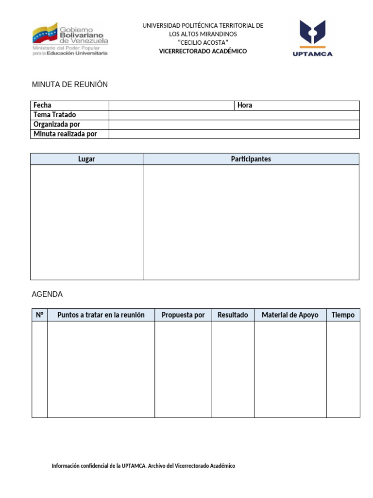 Formato de Minuta de Va | PDF