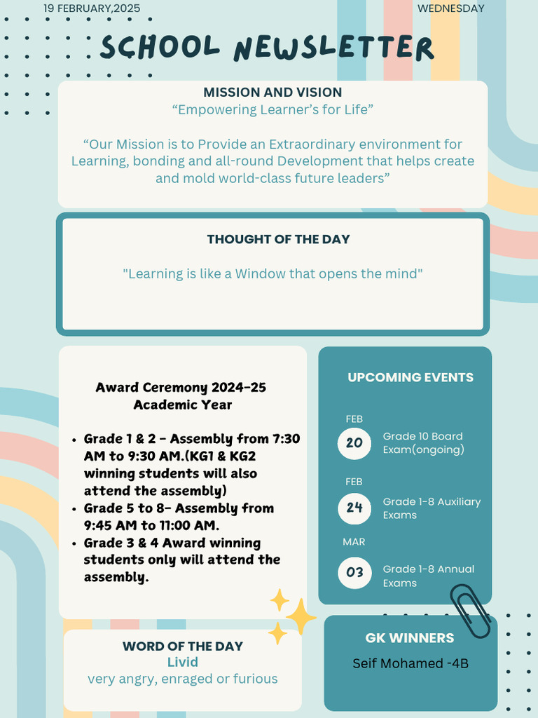 Empowering Learners: Mission & Events | PDF