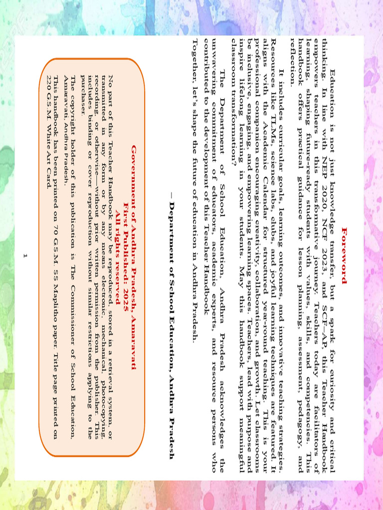 9th-Physics - Teacher Hand Book | PDF | Speed | Velocity