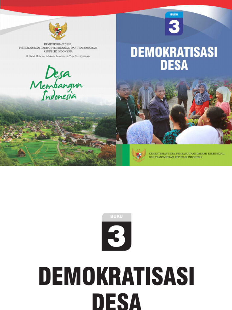 Panduan Demokratisasi Desa di Indonesia | PDF