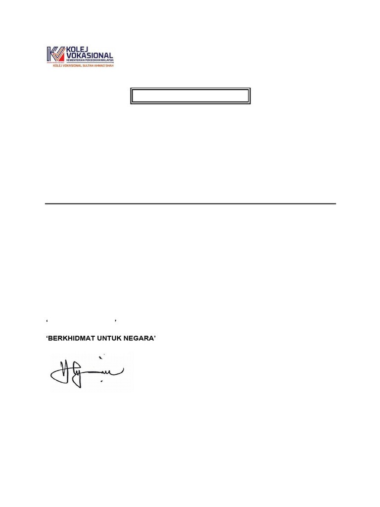 Memo Makluman Penggunaan Perisian Cvms | PDF