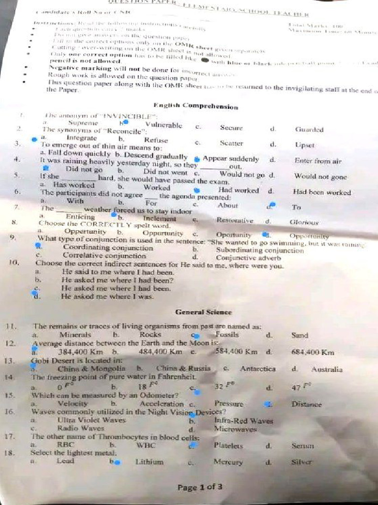 Est Fgei 2025 Paper | PDF