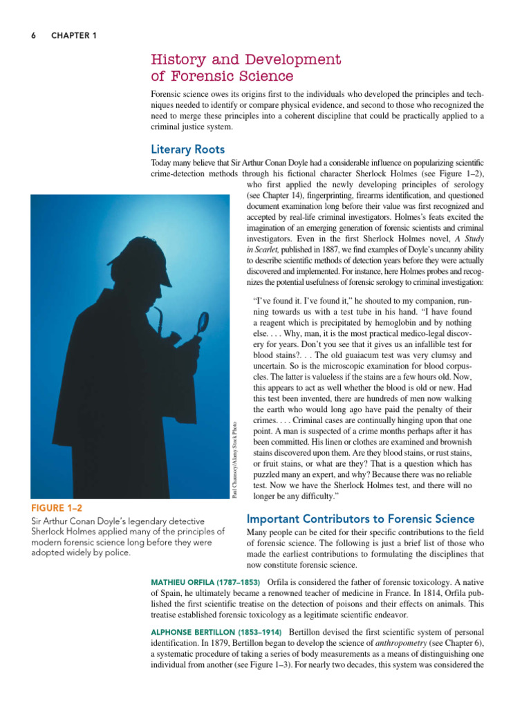 Forensic Science: History and Key Contributors | PDF | Forensic Science ...