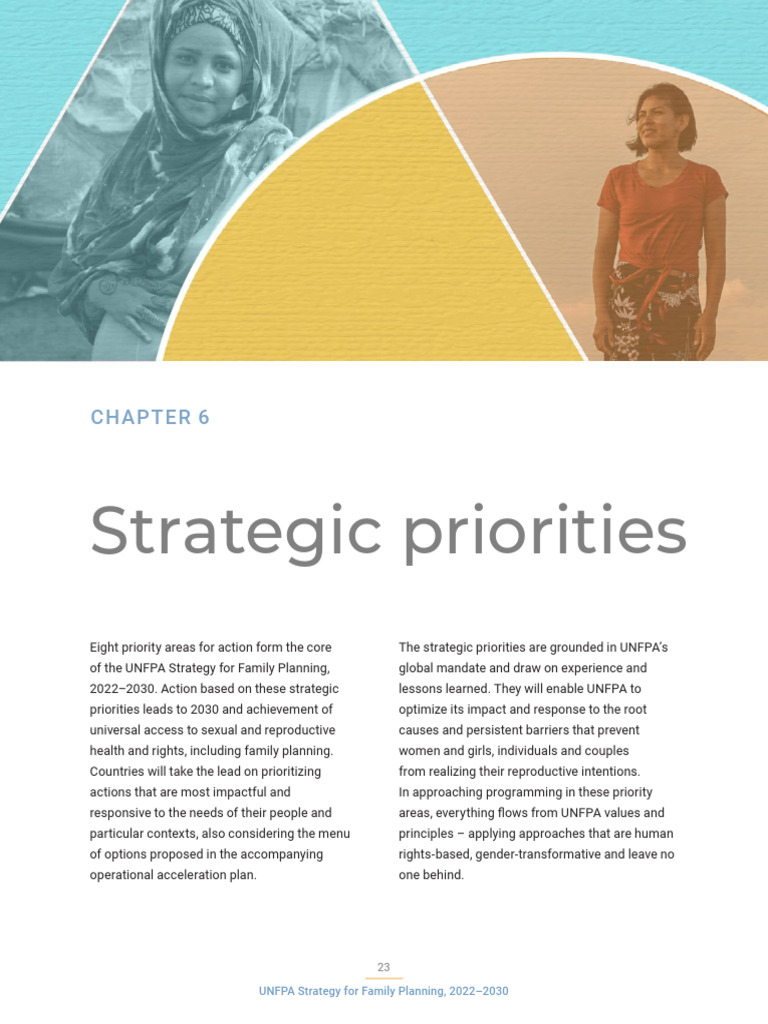 UNFPA Strategy For Family Planning 2022-2030 | PDF | Family Planning ...