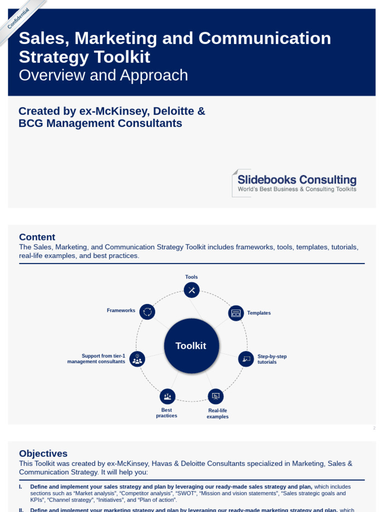 Sales and Marketing Strategy Toolkit | PDF | Marketing Strategy | Marketing