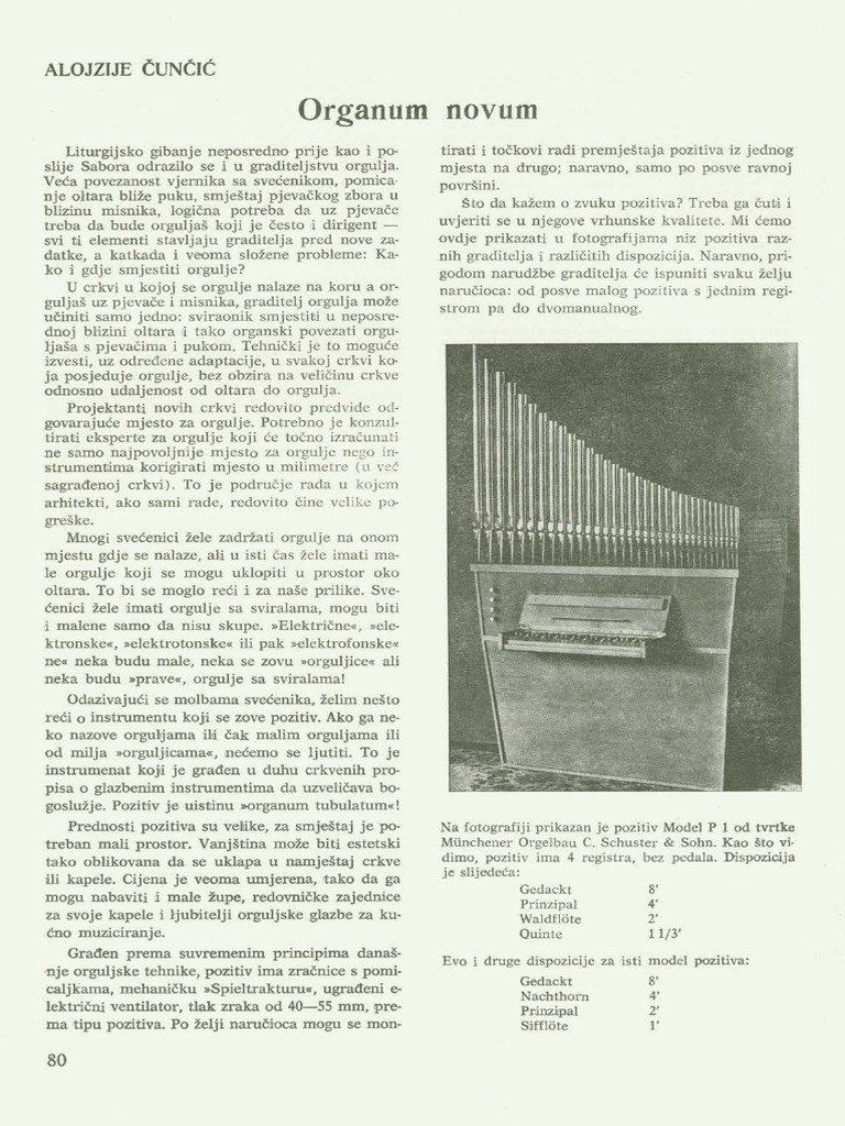 Organum Novum (A. Čunčić) | PDF