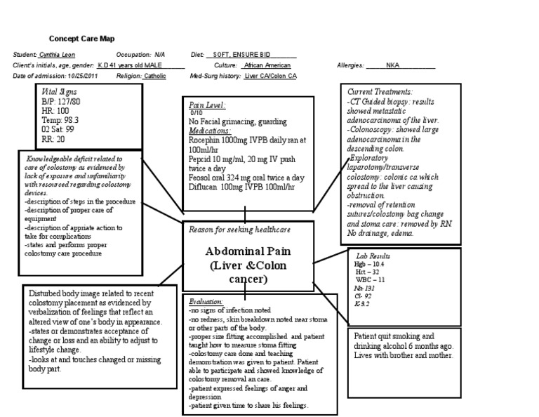 Acute Concept Map 2 Final | PDF