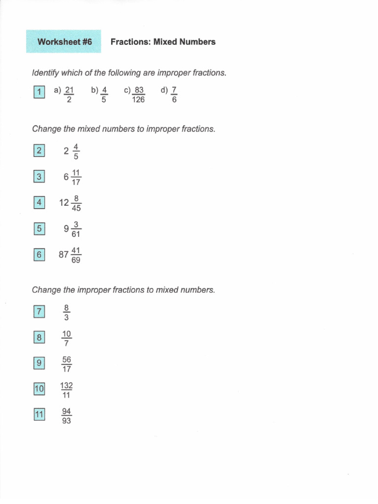 MPM 1 D Review Worksheets | PDF
