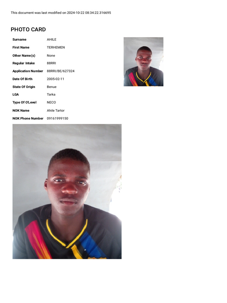 Ahile Army Form | PDF | Government | Justice