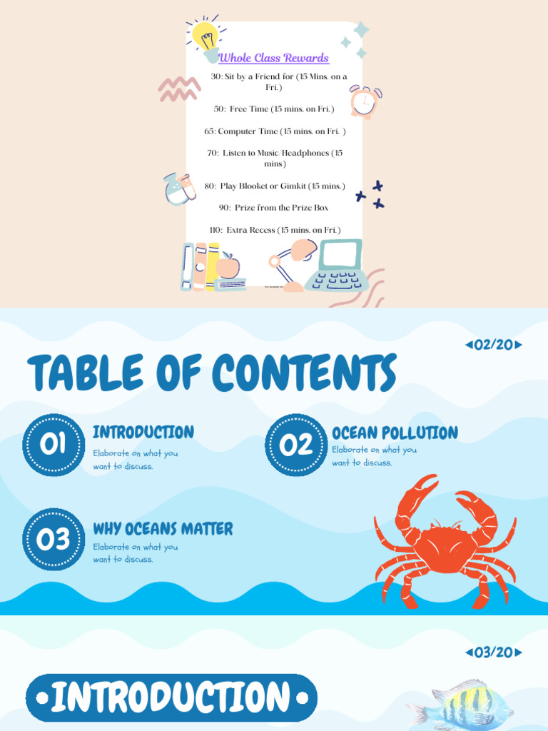 World Ocean Day at School | PDF | Plankton | Oceans