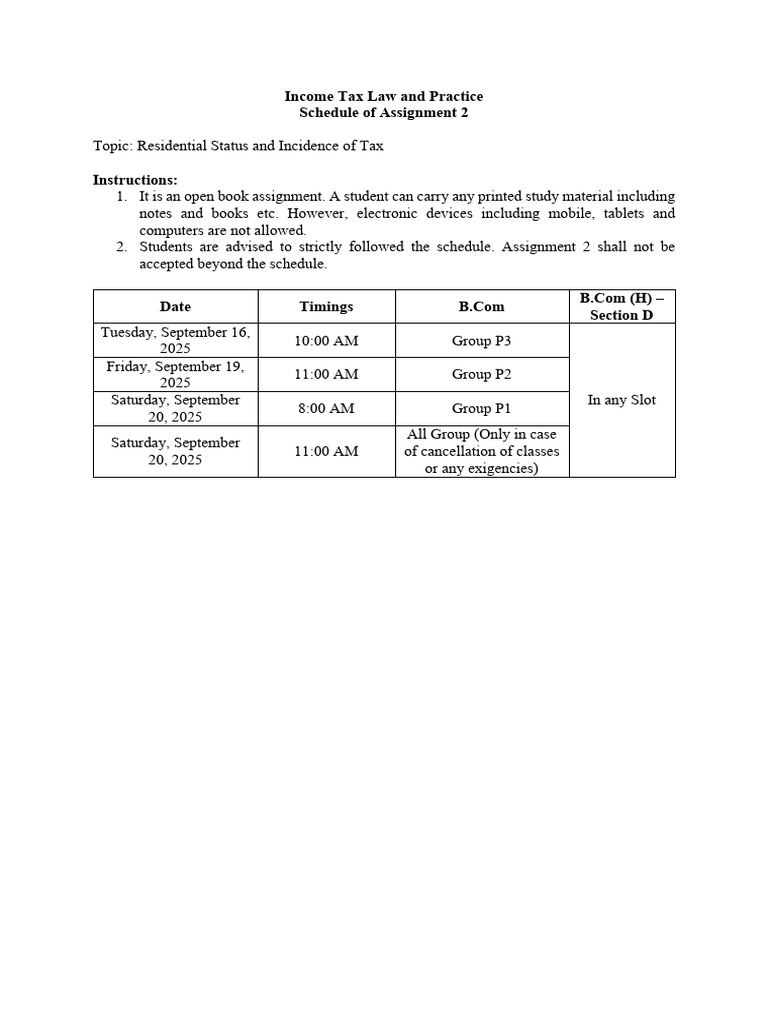 Assignment 2 Notice | PDF