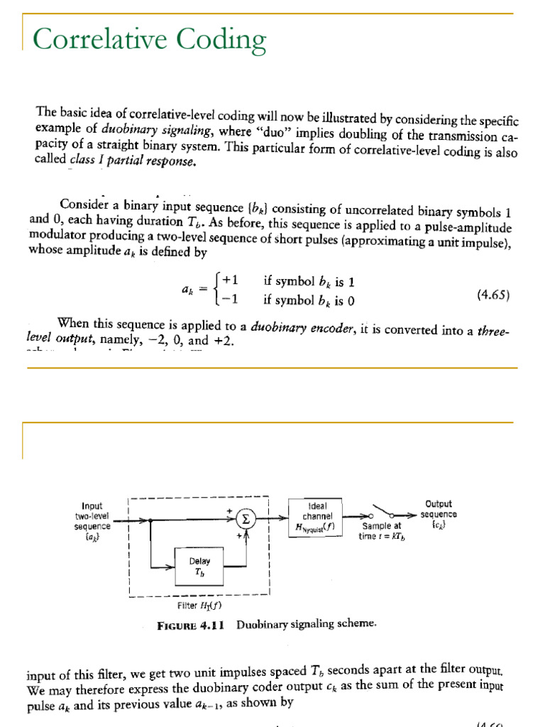 Correlative Coding Lect3 | PDF
