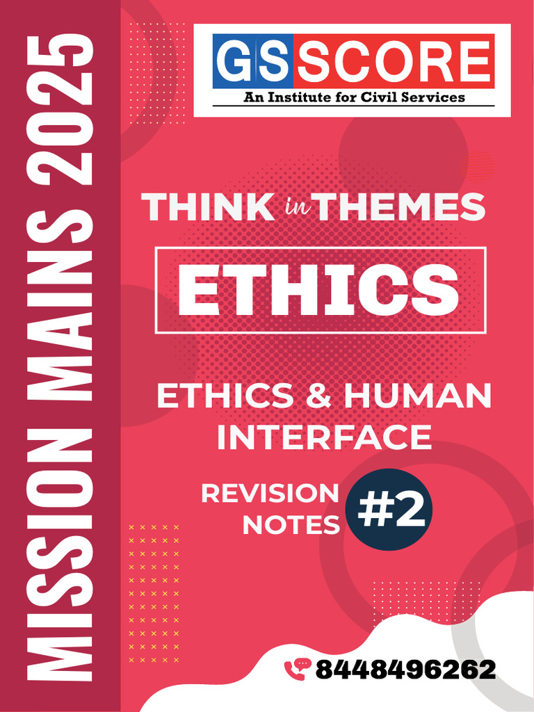 Ethics Handout - 2 - Ethics & Human Interface | PDF | Justice | Crime & Violence