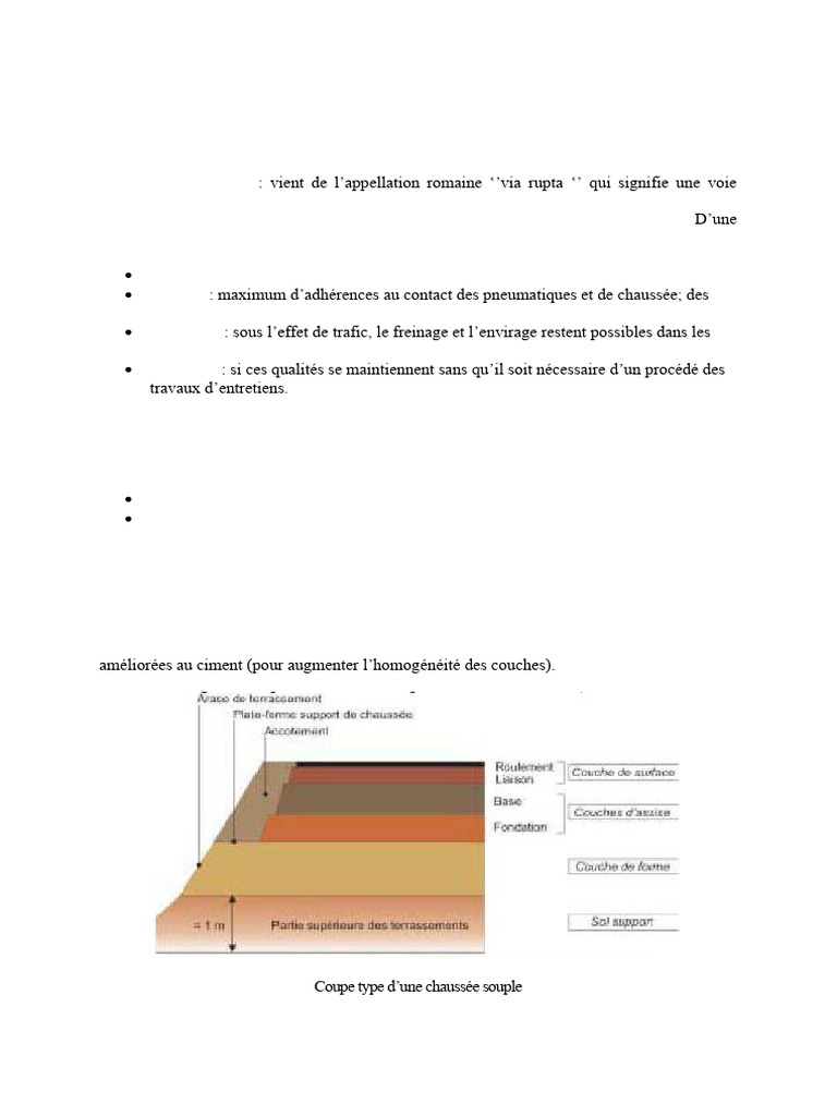 Généralités sur les routes et chaussées | PDF | Route | Autoroute