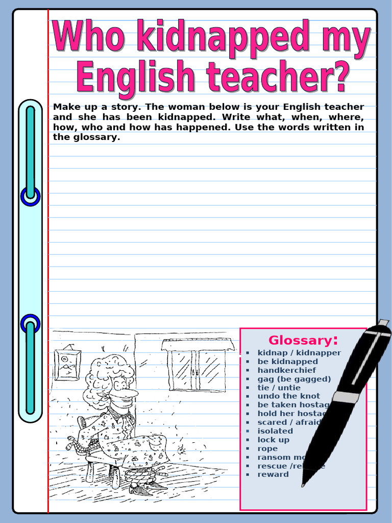 Kidnapping Vocabulary and Story Guide | PDF