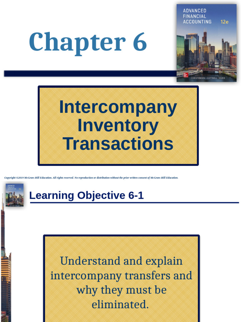 Week 6-Intercompany Inventory Transaction | PDF | Cost Of Goods Sold ...
