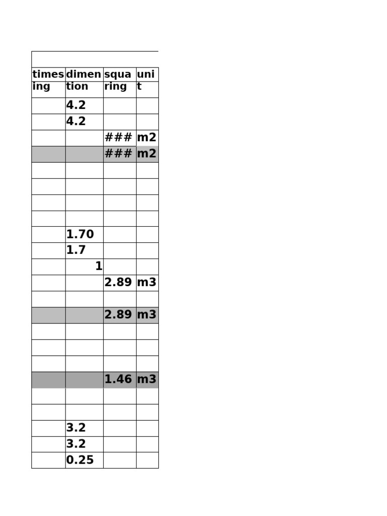 Hamza Hassen Take Off Sheet Rar-849-17 | PDF | Concrete | Beam (Structure)