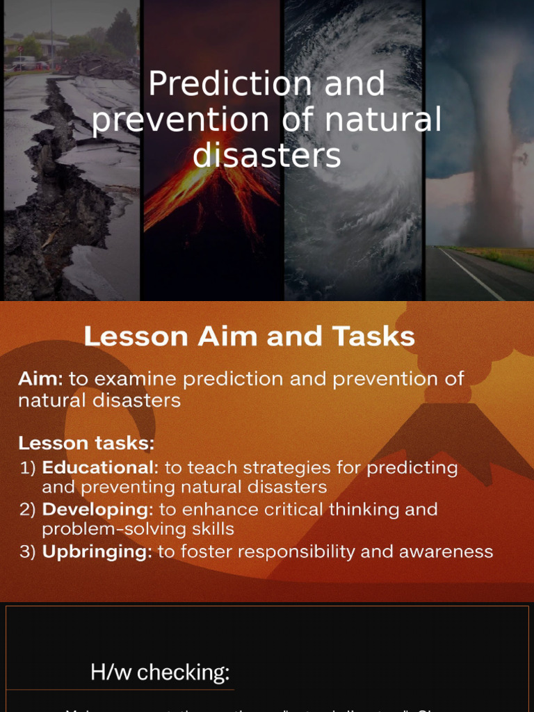 Prediction and Prevention of Natural Disasters | PDF | Drought | Flood