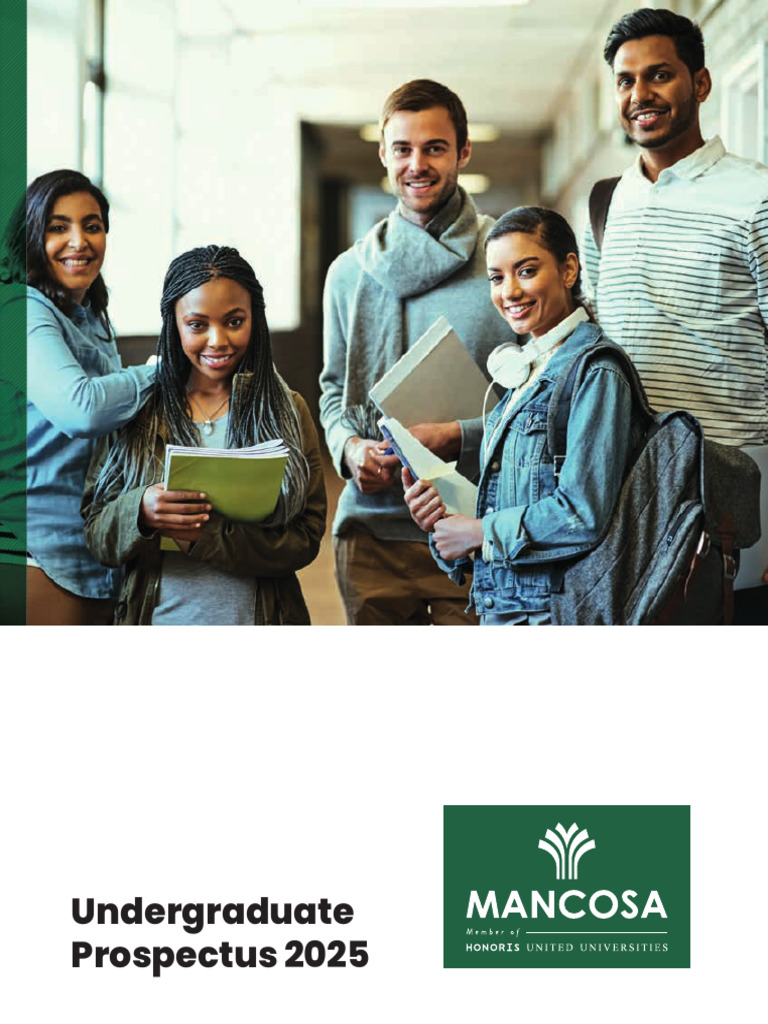 Mancosa Undergrad Prospectus 2025 | PDF | Academic Degree | Bachelor's ...