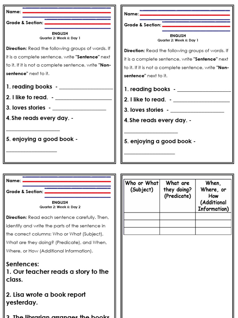 g2 q2 w6 English Las | PDF