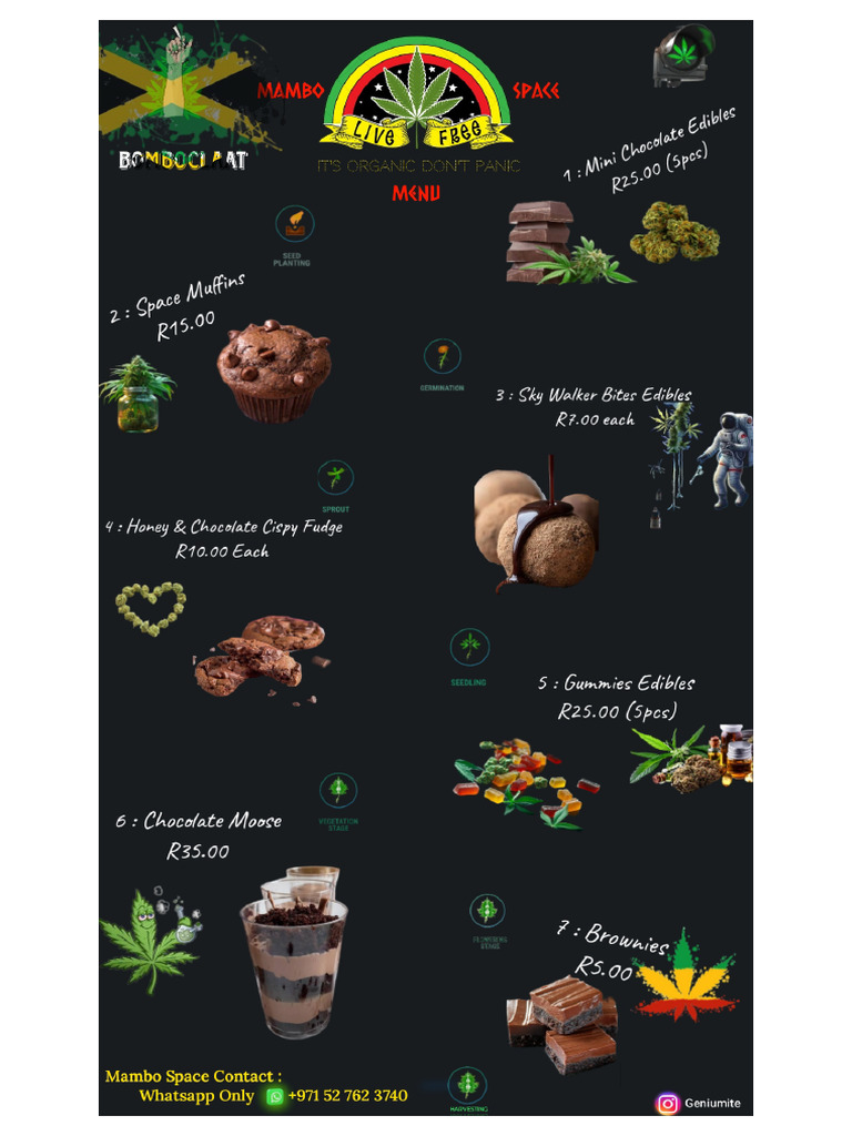 Mambo Space Menu | PDF