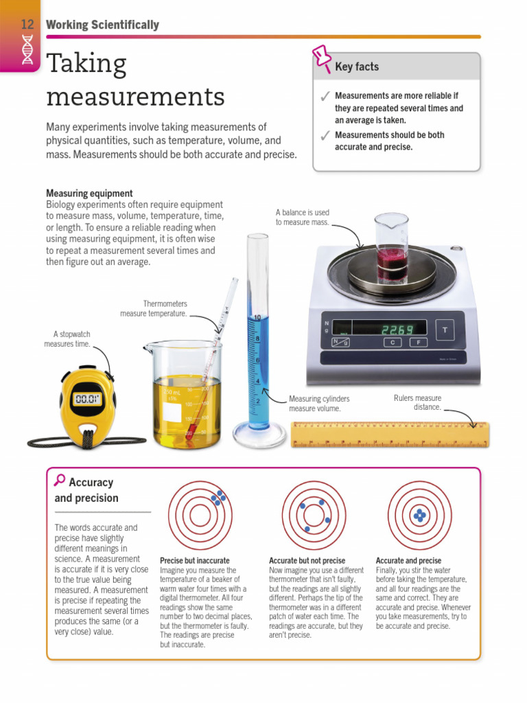 Super Simple Biology p2 | PDF | Accuracy And Precision | Measurement