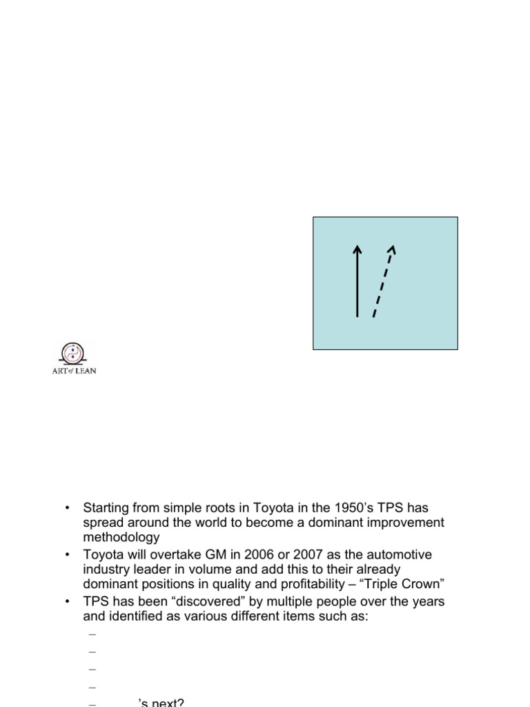TPS Versus Lean Shingo Conf Presentation | PDF | Lean Manufacturing ...