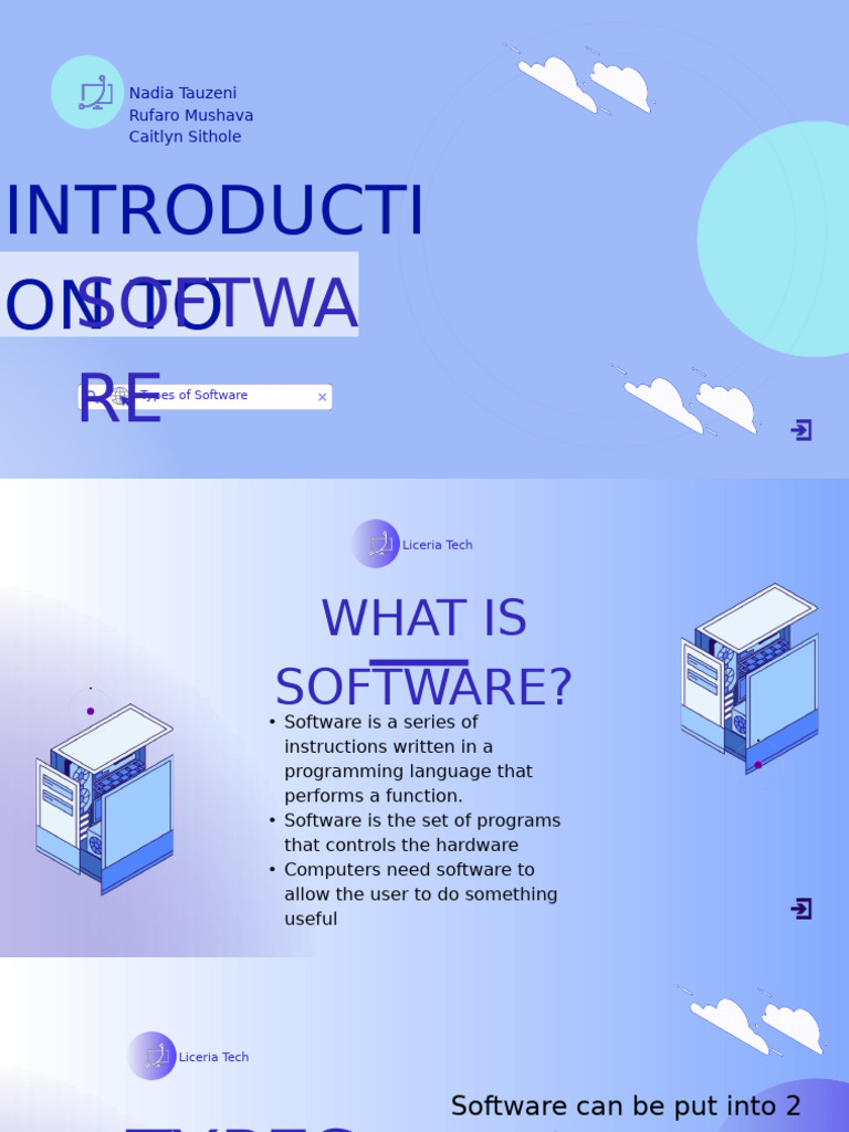 Blue Purple Modern Animated Computer Science Presentation | PDF