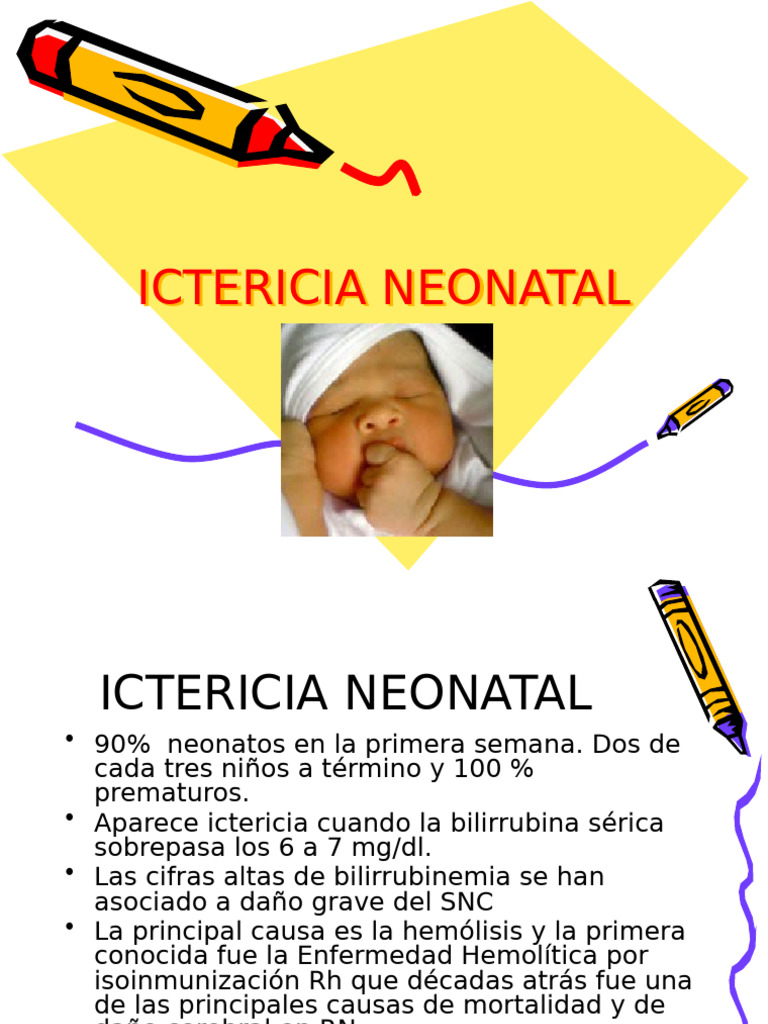 Ictericia Neonatal: Causas y Tratamientos | PDF | Enfermedades y ...