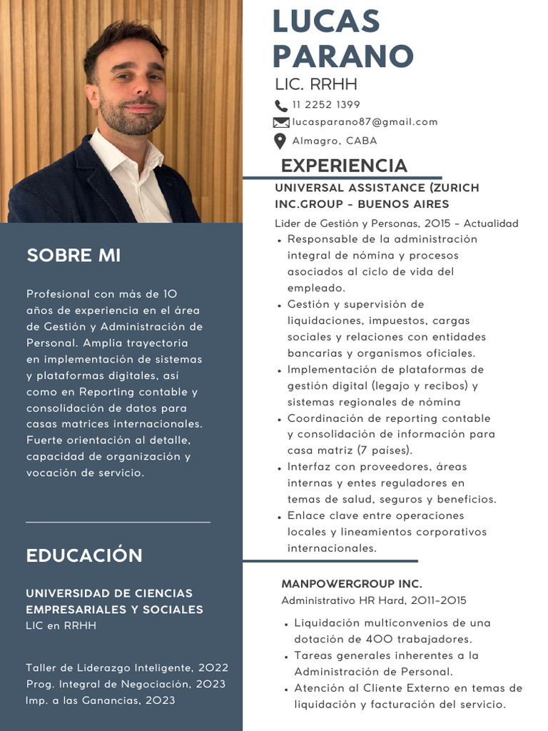 CV Lucas 09 2025 VF | PDF | Business | Economias