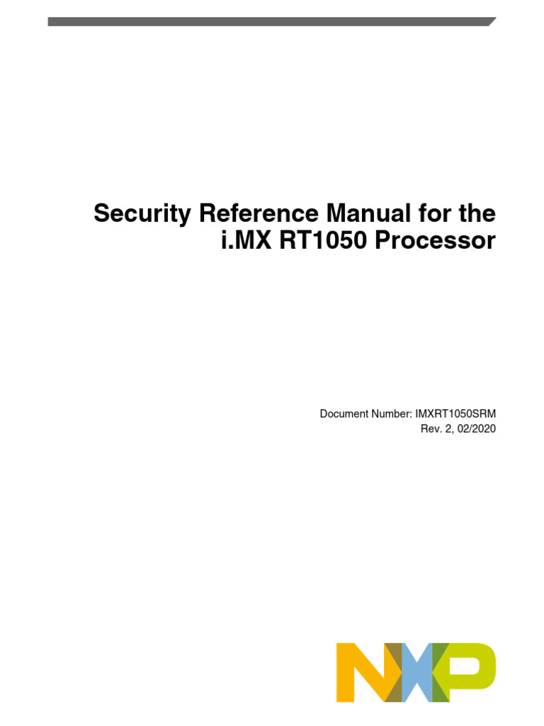 IMXRT1050SRM | PDF | Booting | Flash Memory