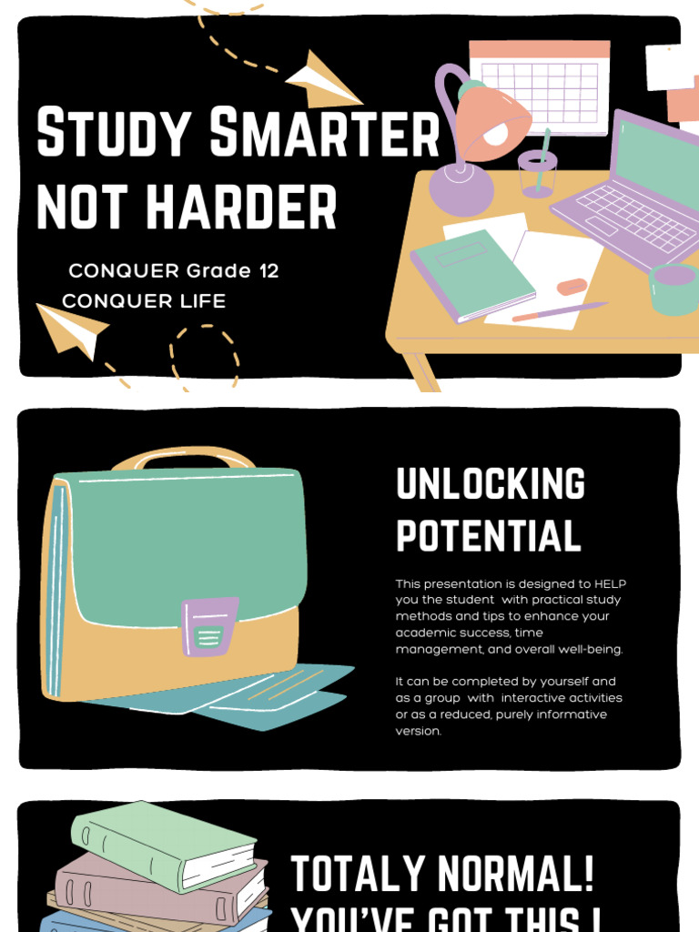 Effective Study Strategies for Grade 12 | PDF | Learning | Goal