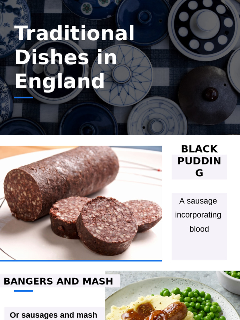 Classic English Traditional Dishes | PDF