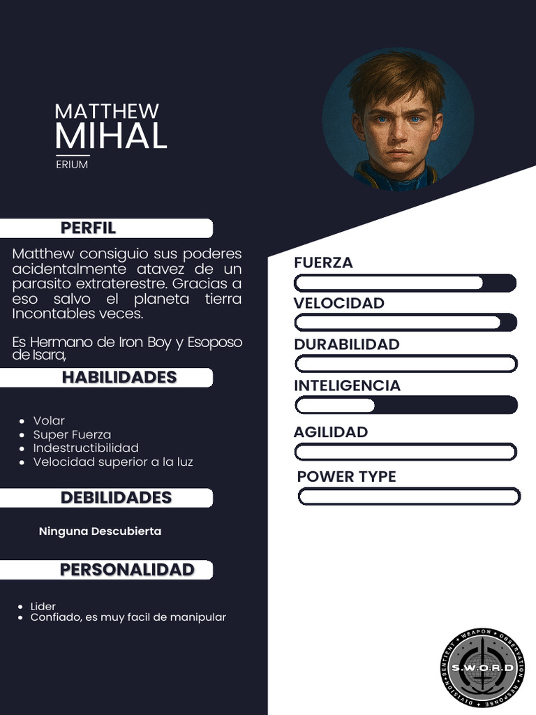 Héroes y Villanos: Poderes y Orígenes | PDF