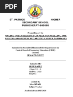 EVS Project Cover Page Design | PDF