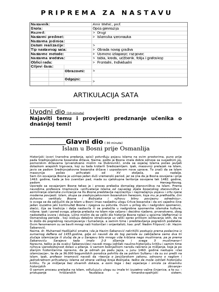 IV - 02 - Islam U Bosni Prije Osmanlija | PDF