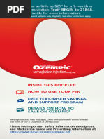 Ozempic 0.5 mg Patient Information Leaflet | PDF | Hypoglycemia | Diabetes