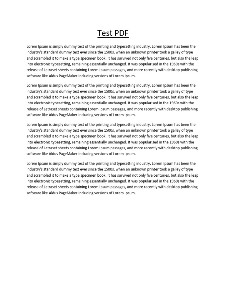 Lorem Ipsum | PDF