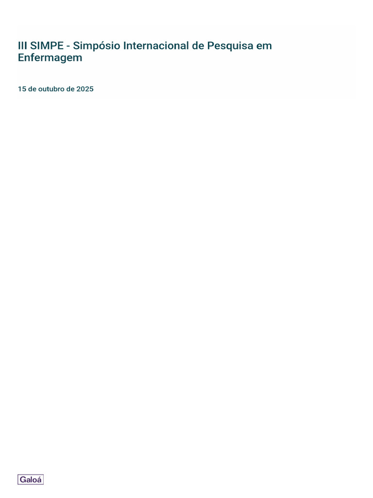 Activities-SIMPE 2025-13 - 10 - 2025 | PDF
