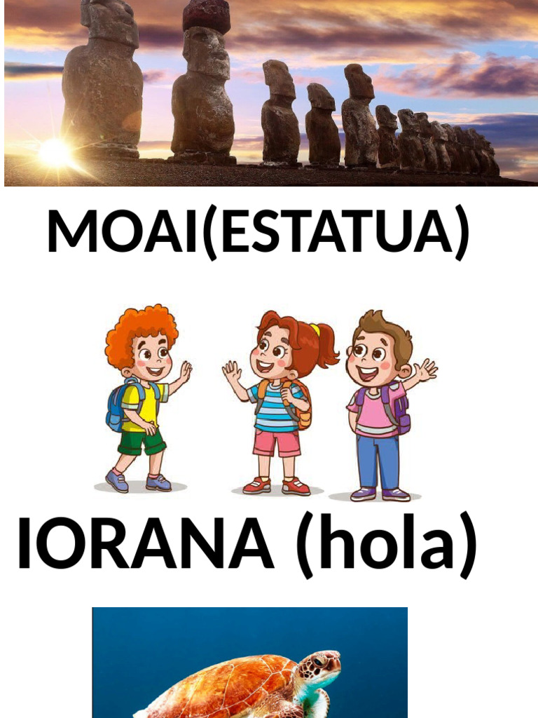 Palabras Rapa Nui | PDF